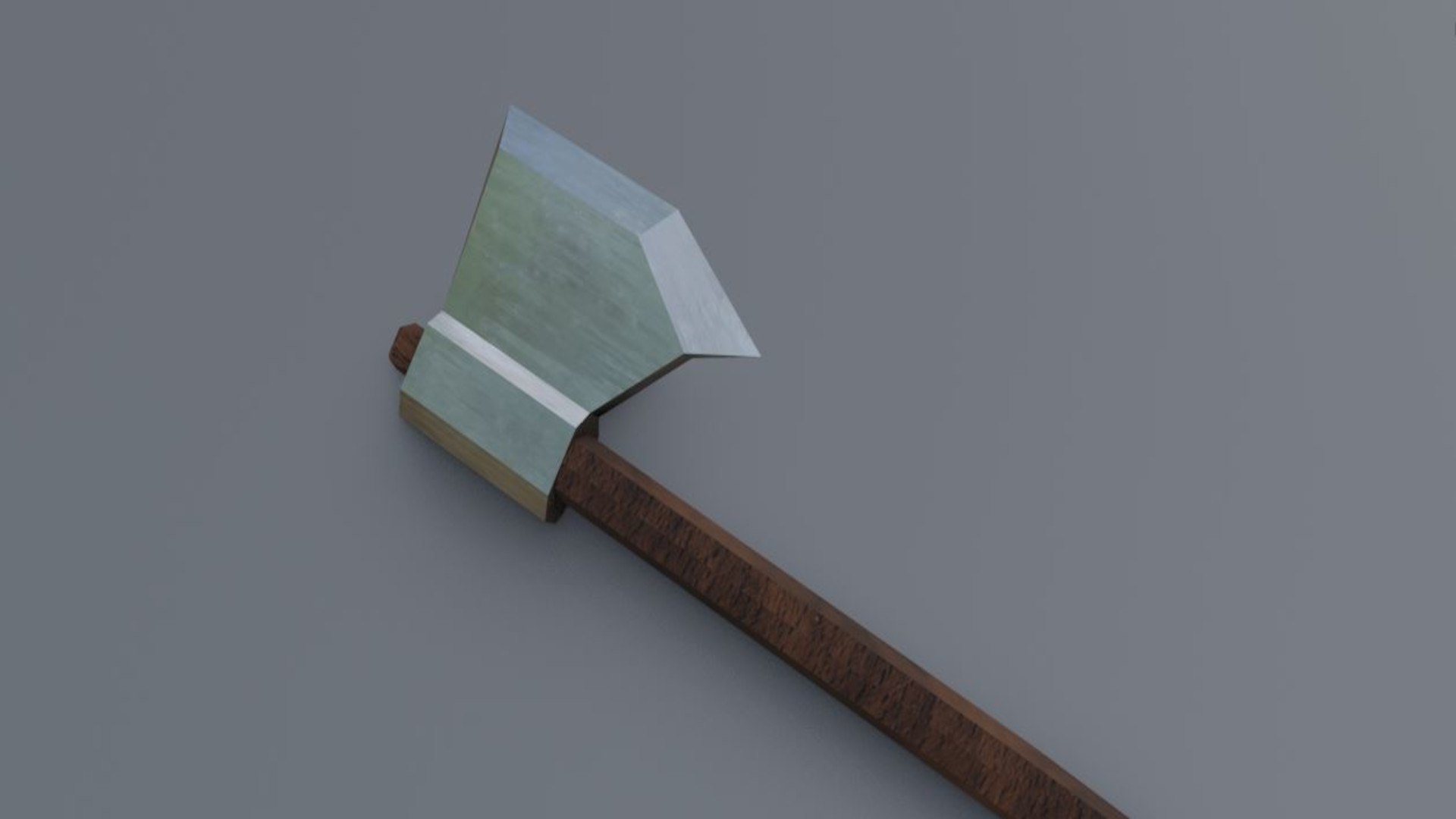 3D Axe Low-poly Model - TurboSquid 2412445