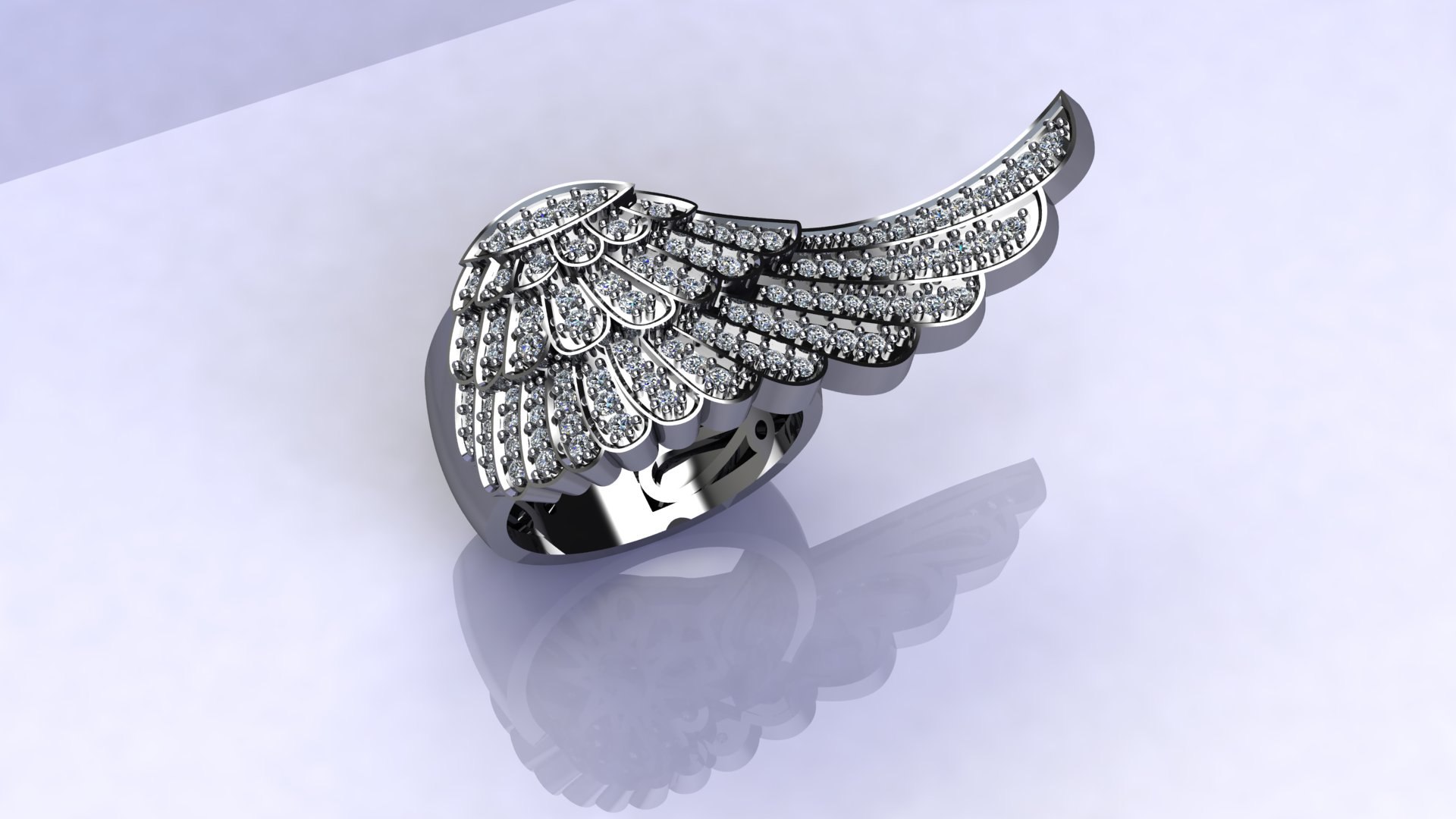 3D Wing Ring - TurboSquid 1641451