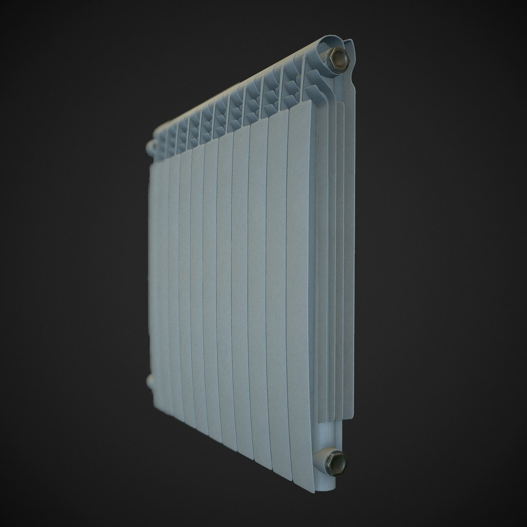Real-time Ready Radiator Pbr 3d Model