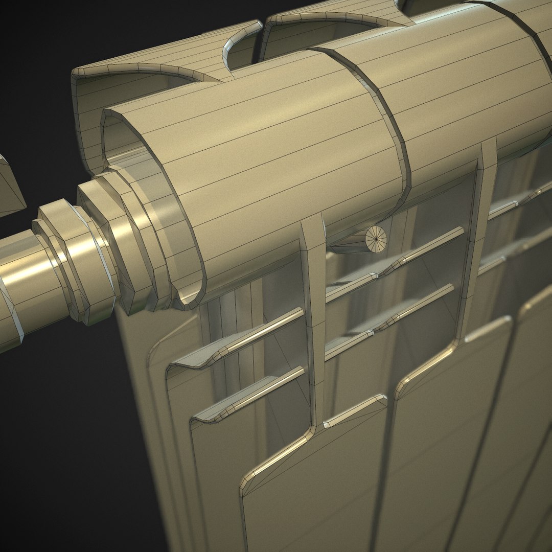 Real-time Ready Radiator Pbr 3d Model