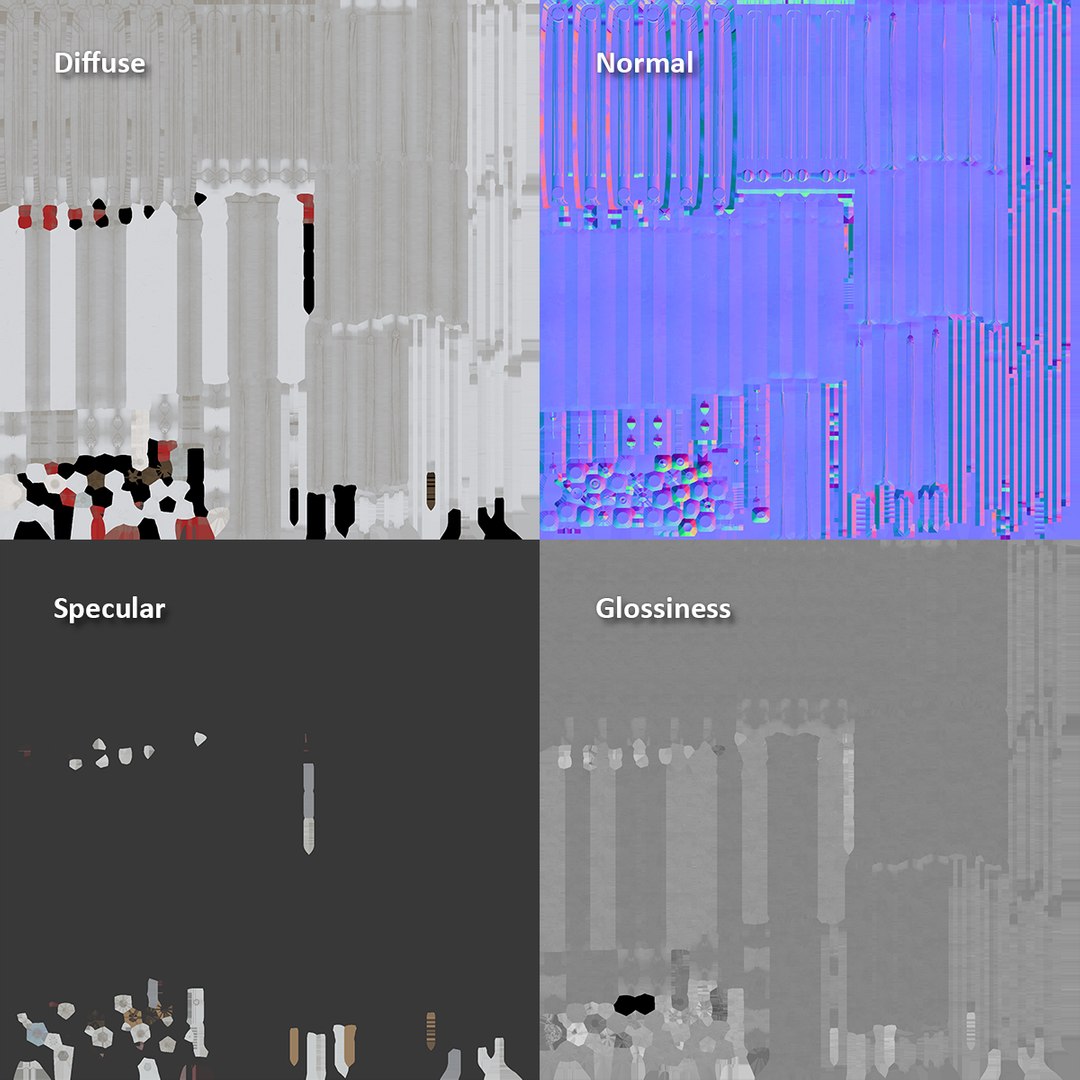 Real-time Ready Radiator Pbr 3d Model