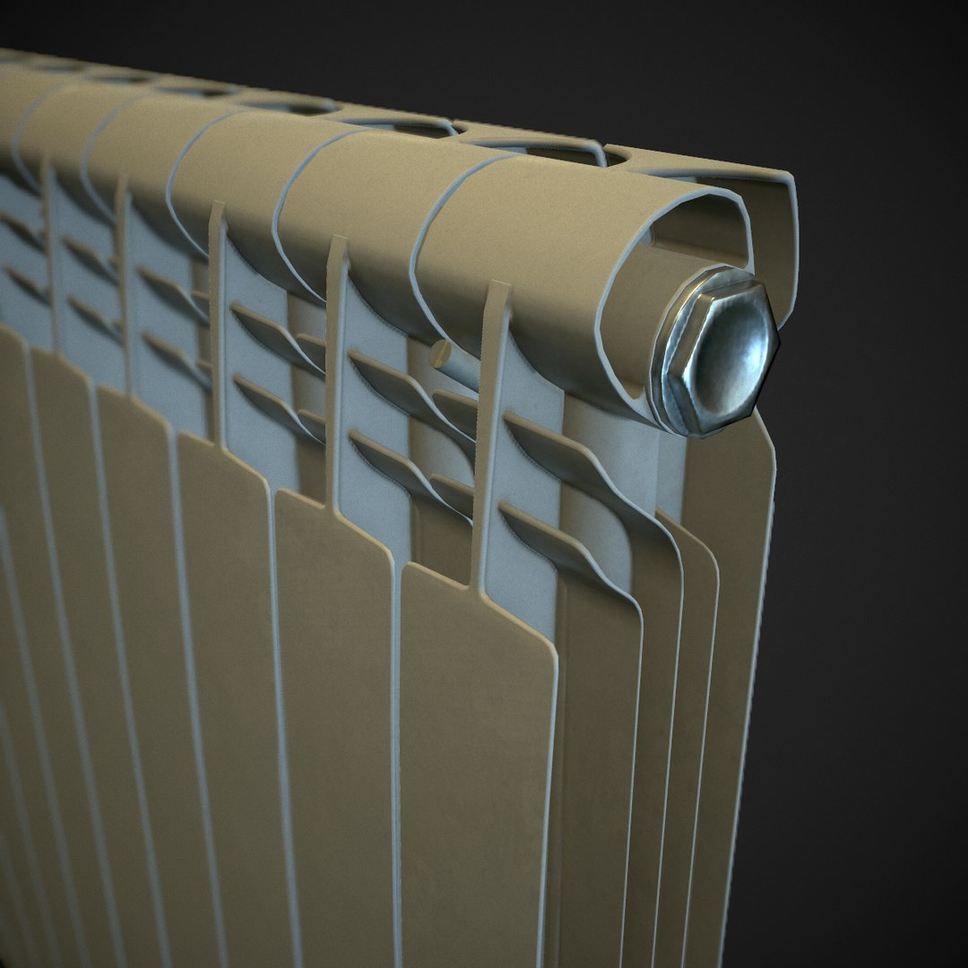 Real-time Ready Radiator Pbr 3d Model