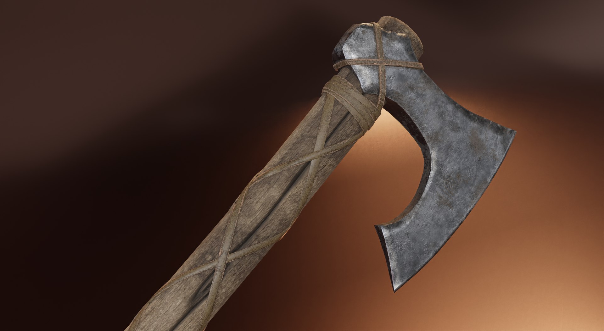 Battle Ax Weapon Model - TurboSquid 2119008
