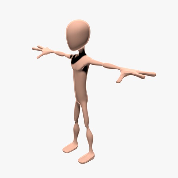 Characters Blank 3D Models for Download | TurboSquid