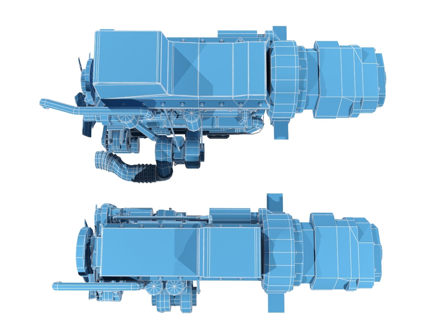 3D diesel engines truck - TurboSquid 1534026