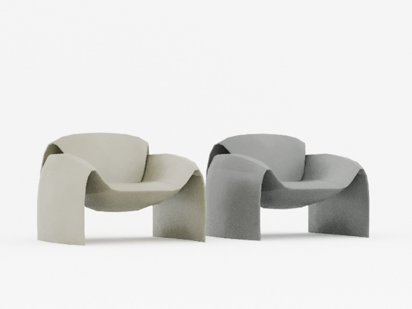 LECLUB Armchair Lowpoly 2018 3D Model - TurboSquid 2004792