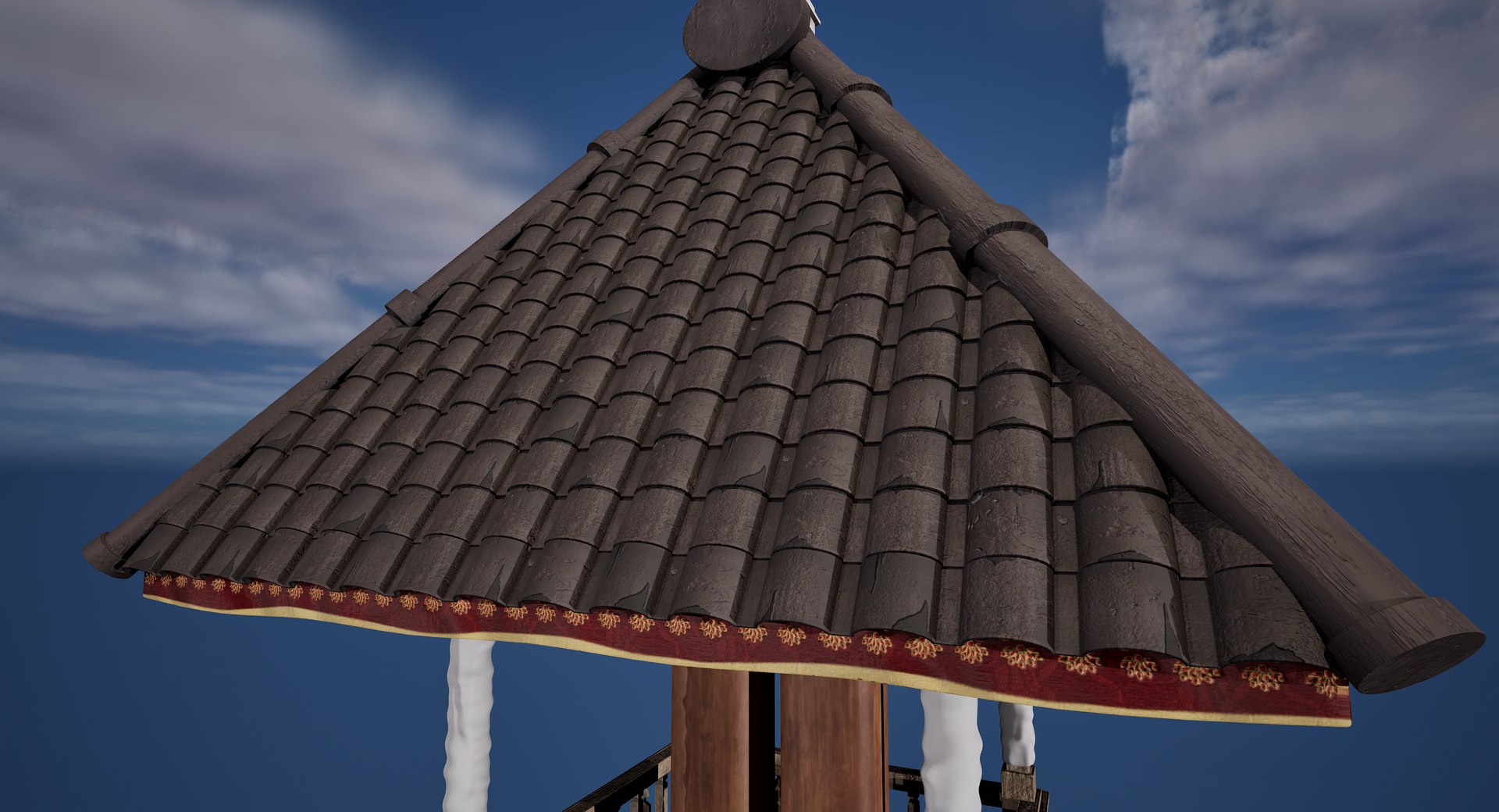 Balai Kulkul Traditional Balinese Drum Tower 3D Model - TurboSquid 2406896