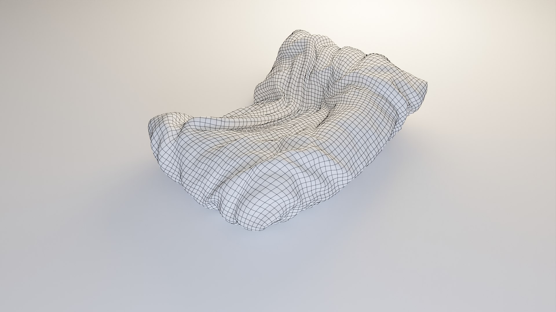 3D Sleeping Pillow Model - TurboSquid 2008089