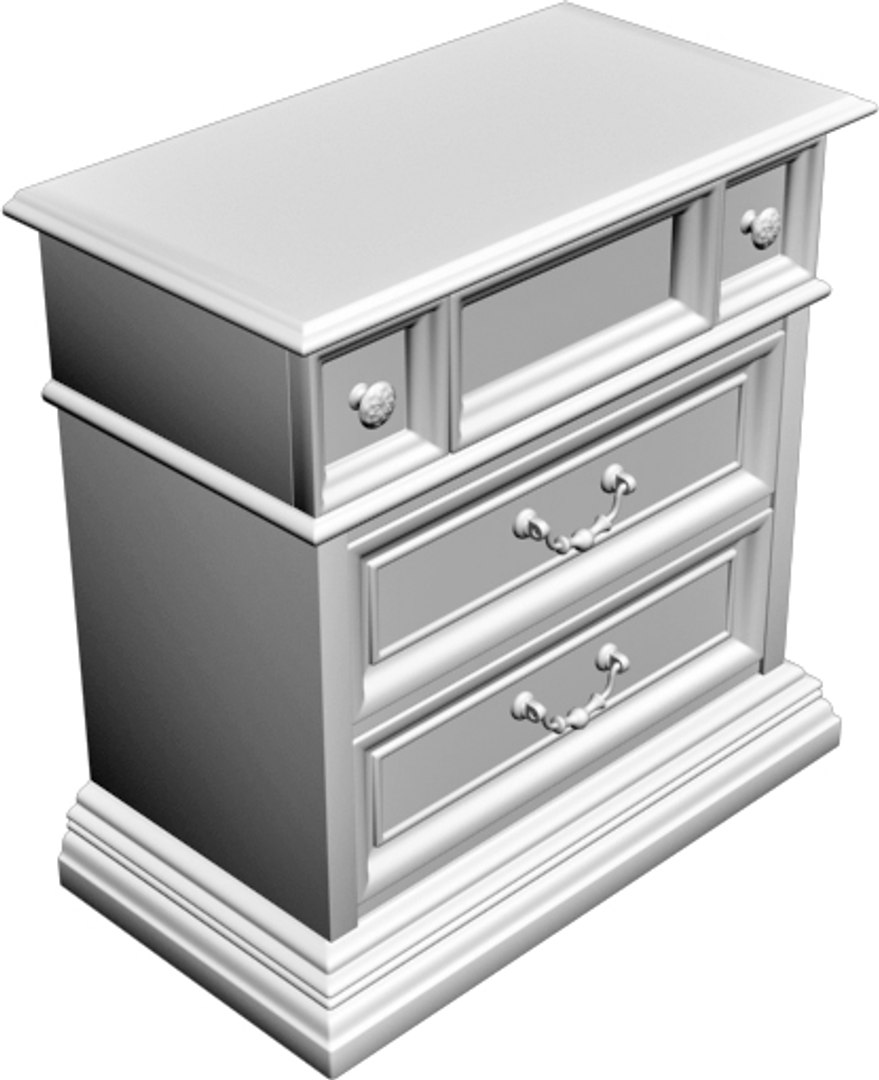 cabinet 3d obj
