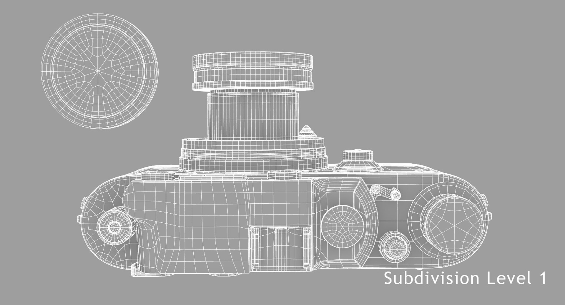 leica iii 3d model