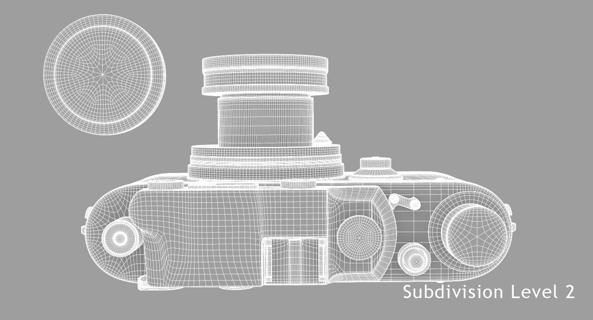 leica iii 3d model