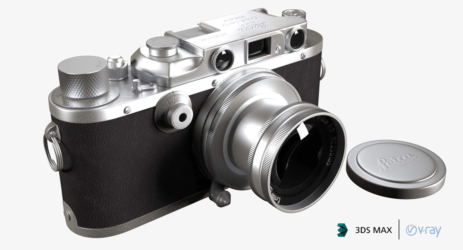 leica iii 3d model