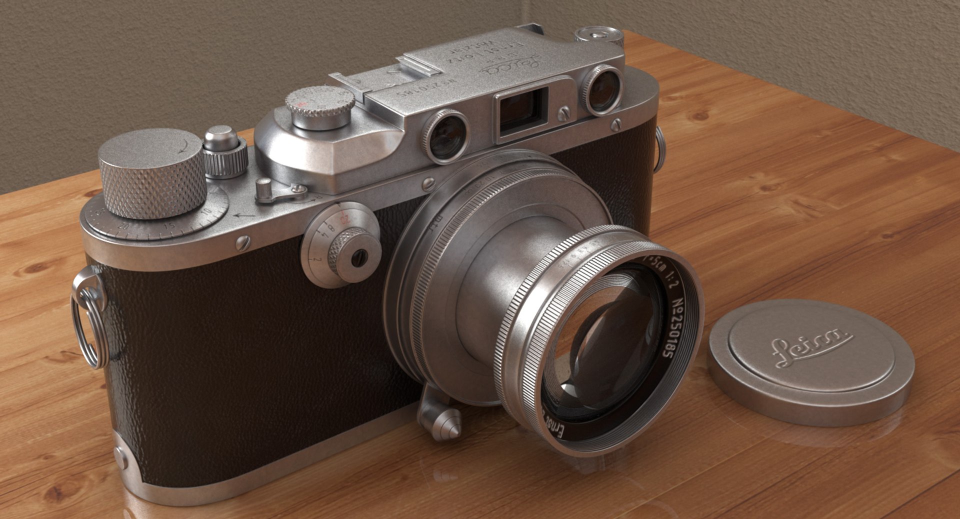 leica iii 3d model