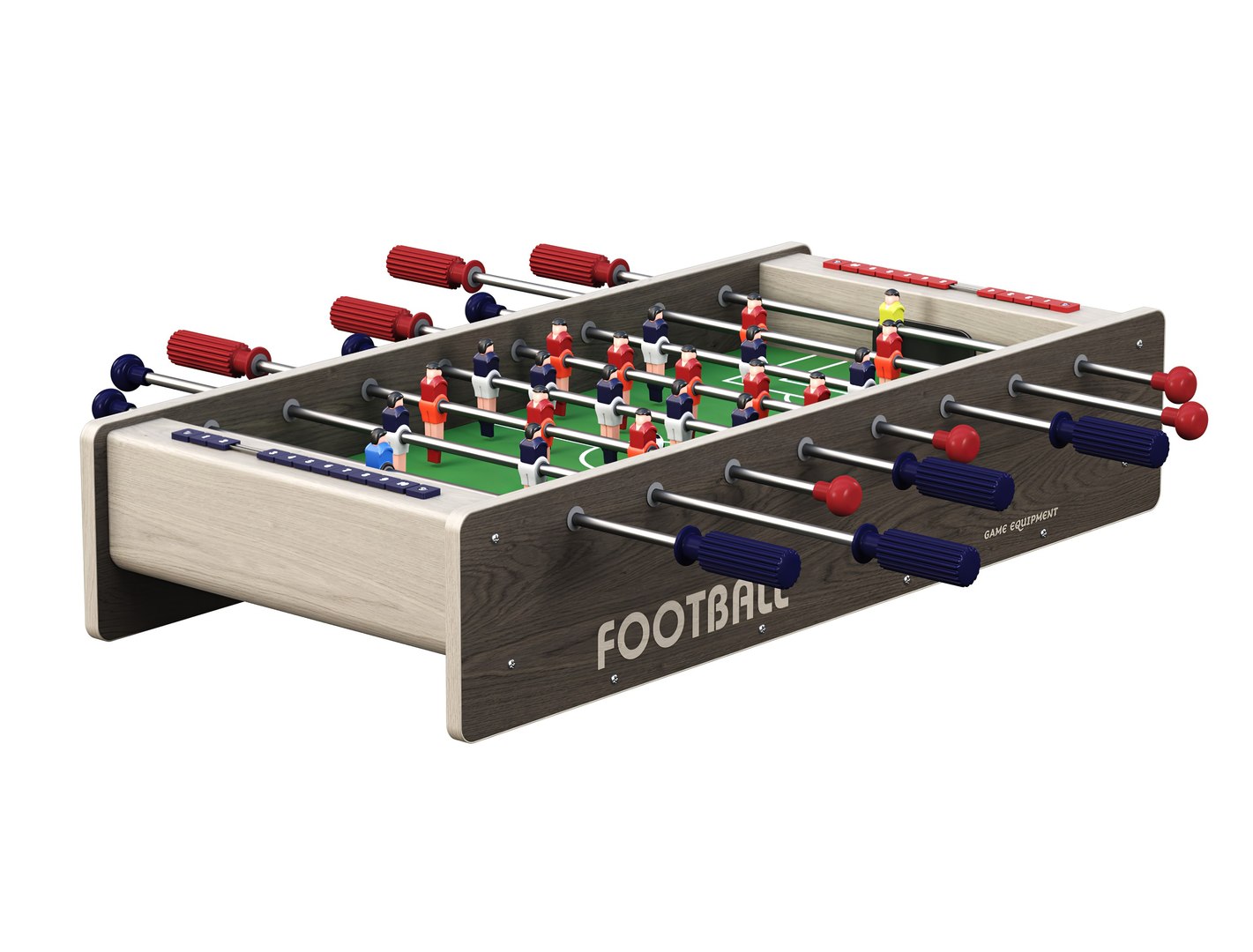 Table Football Game TGE Model - TurboSquid 2284989