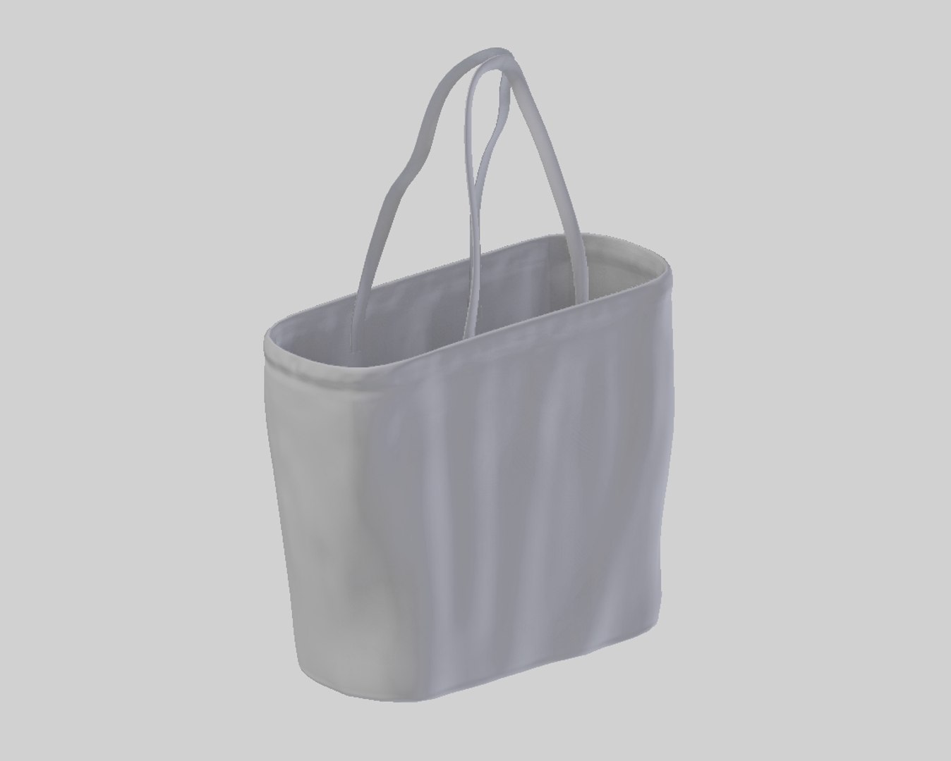3D designer shopping bag - model - TurboSquid 1256957