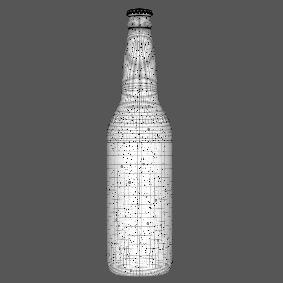 3D Model Beer Bottle - TurboSquid 1435757