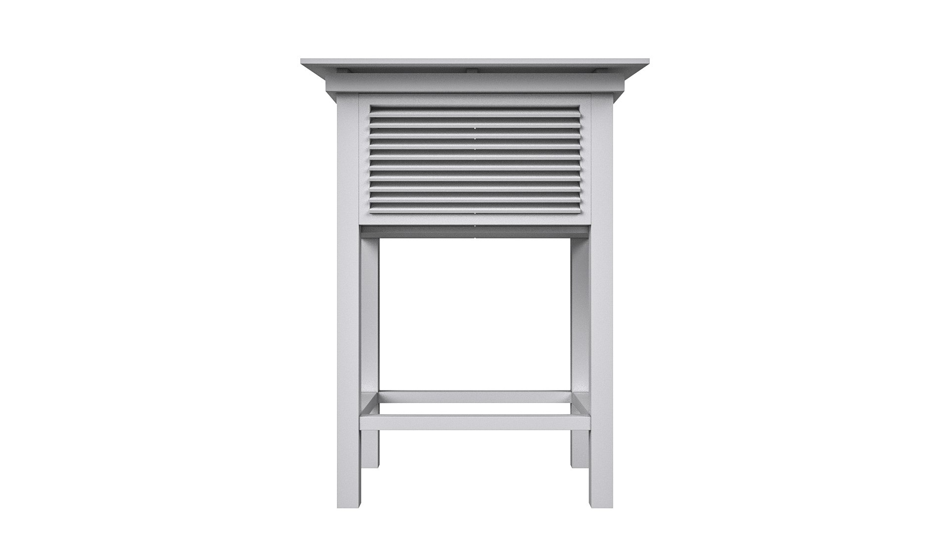 3D Stevenson Screen Model - TurboSquid 1420724