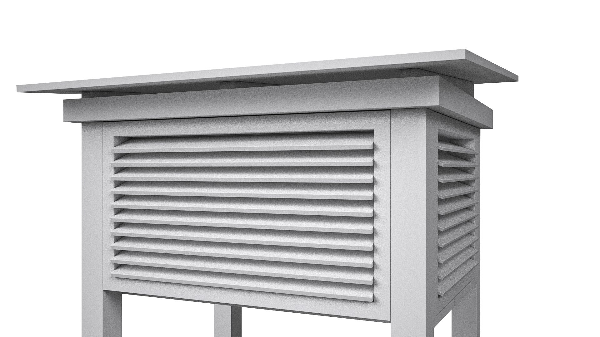 3D Stevenson Screen Model - TurboSquid 1420724