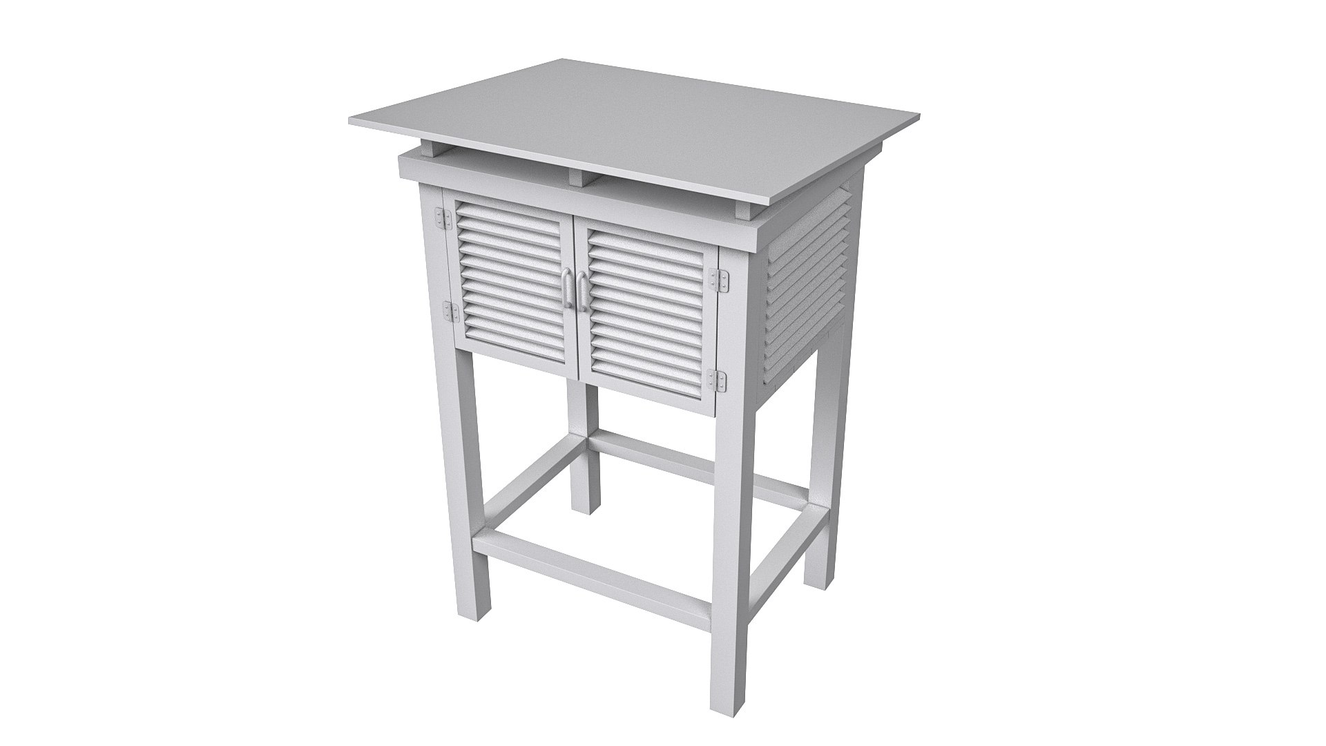 3D Stevenson Screen Model - TurboSquid 1420724