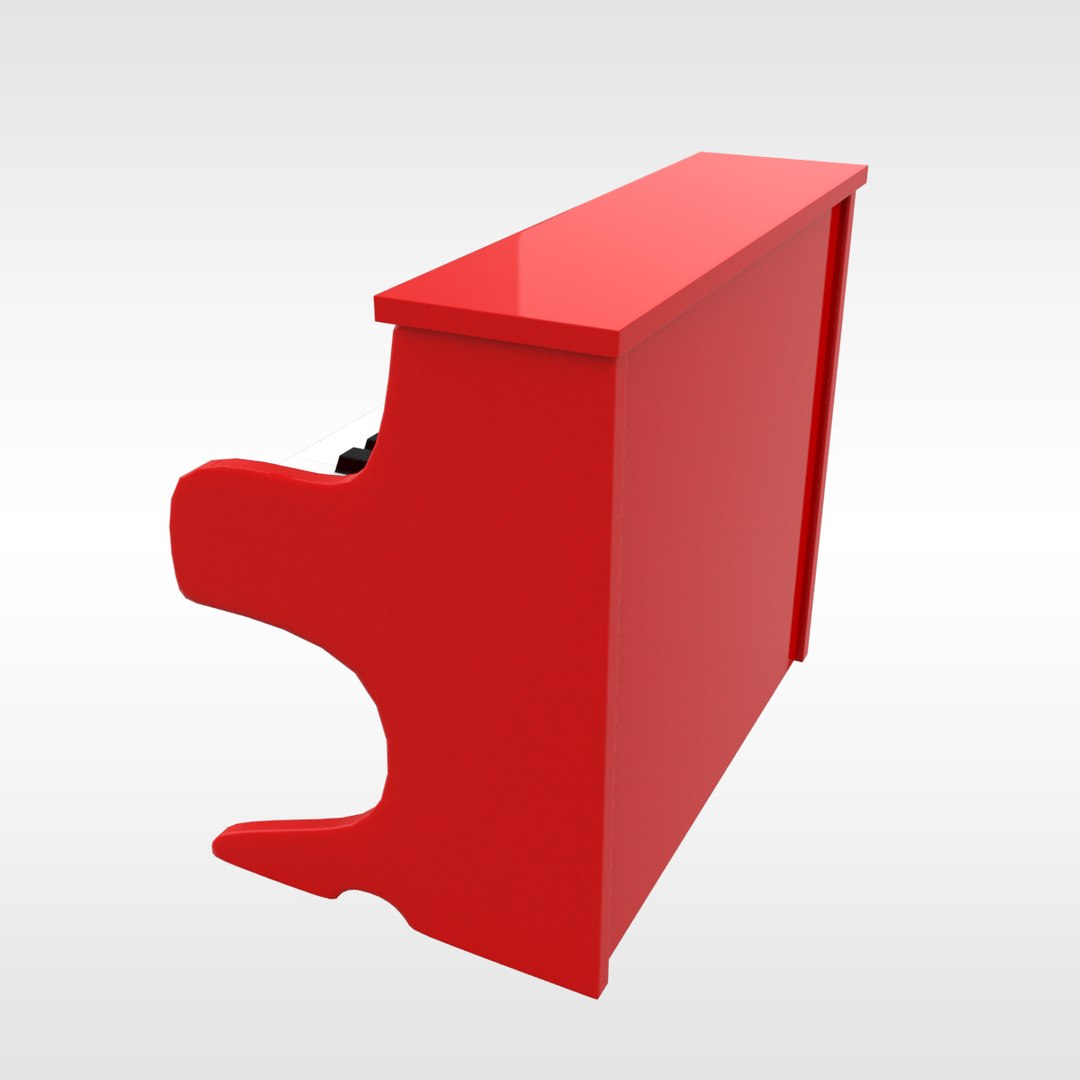 3d Small Piano Model