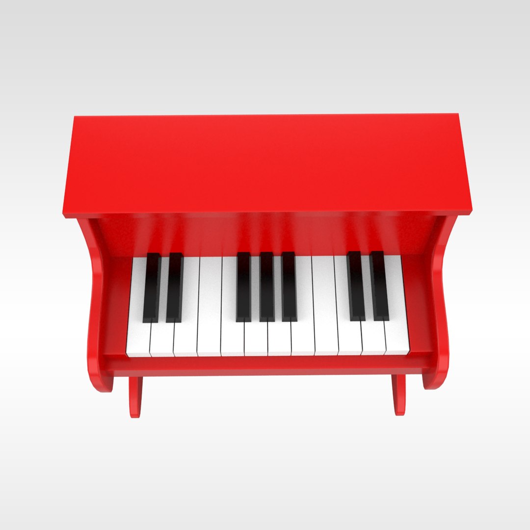 3d Small Piano Model