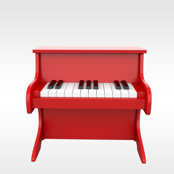 3d small piano model