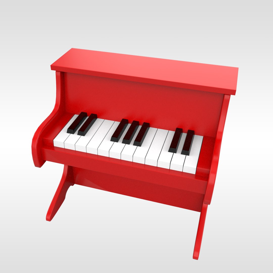 3d Small Piano Model