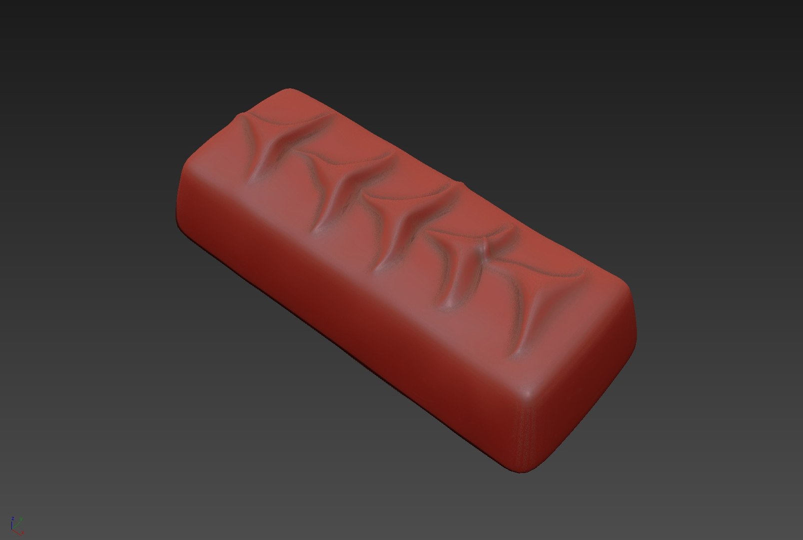 Chocolate bar 3D model - TurboSquid 1550767