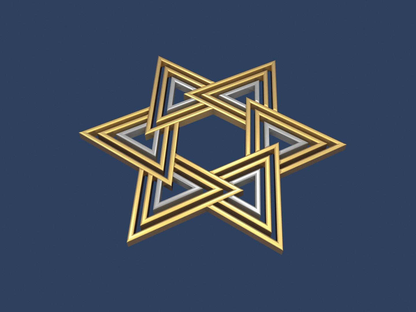 Star David 3D - TurboSquid 1417016