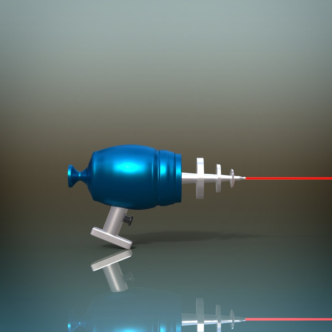 3D Alien Gun - TurboSquid 1388341