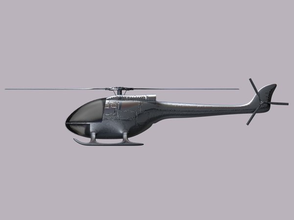 c4d helicopter