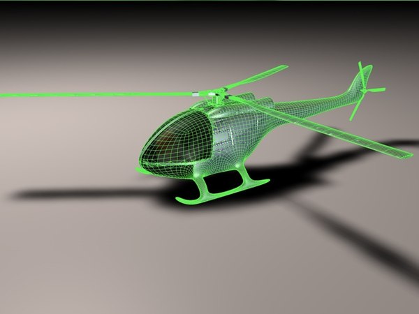 c4d helicopter