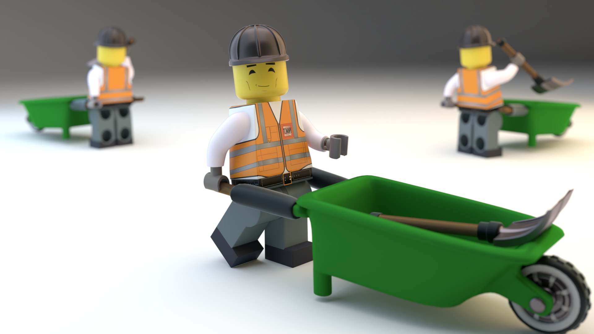 3D model Lego worker Tommy - TurboSquid 1776500