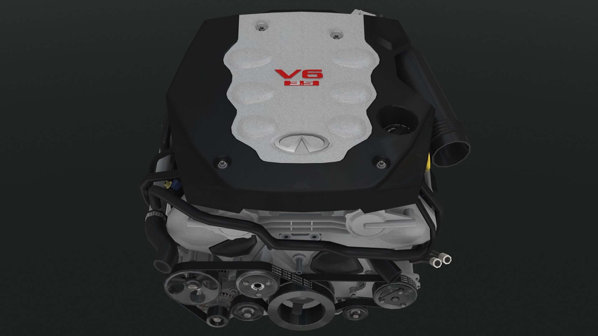 Infiniti G35 Vq35de 3 3D Model - TurboSquid 1480006