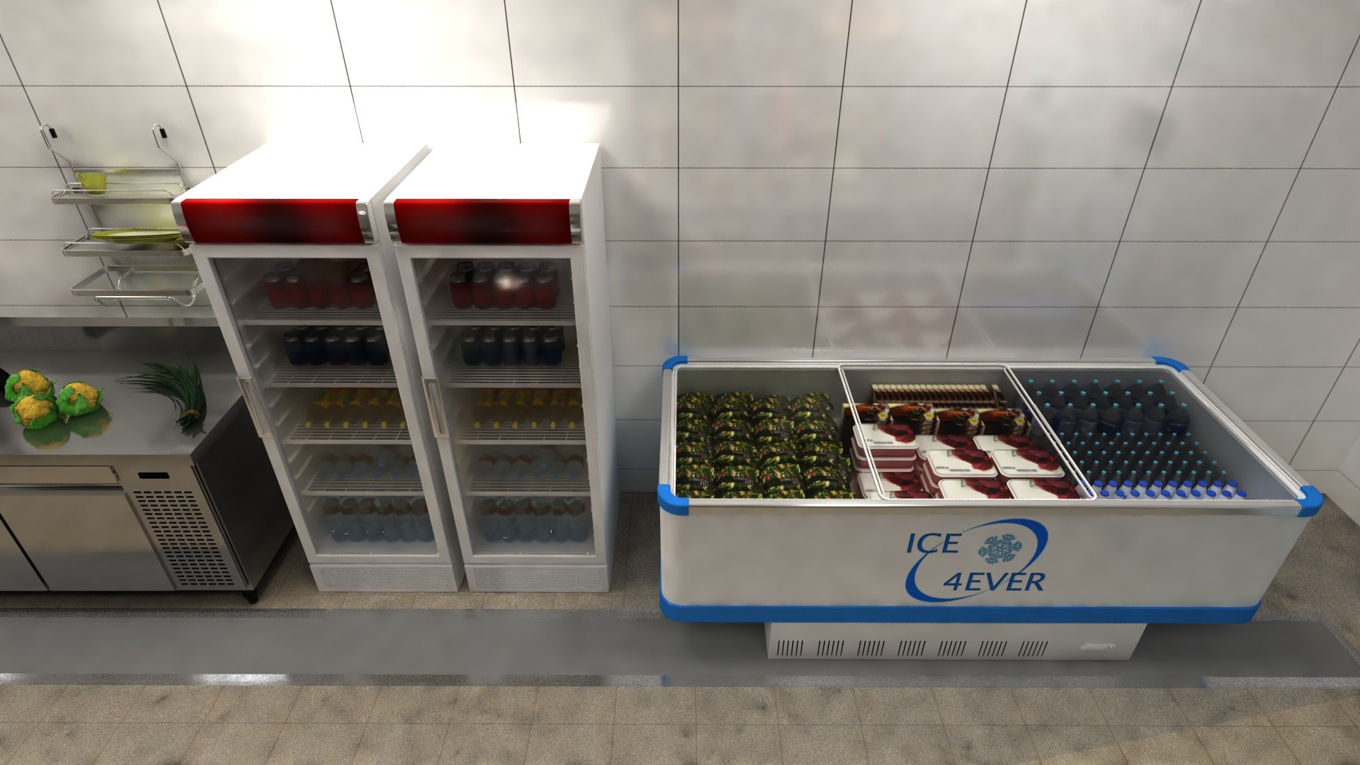 3D Model Big Restaurant Kitchen - TurboSquid 2254820