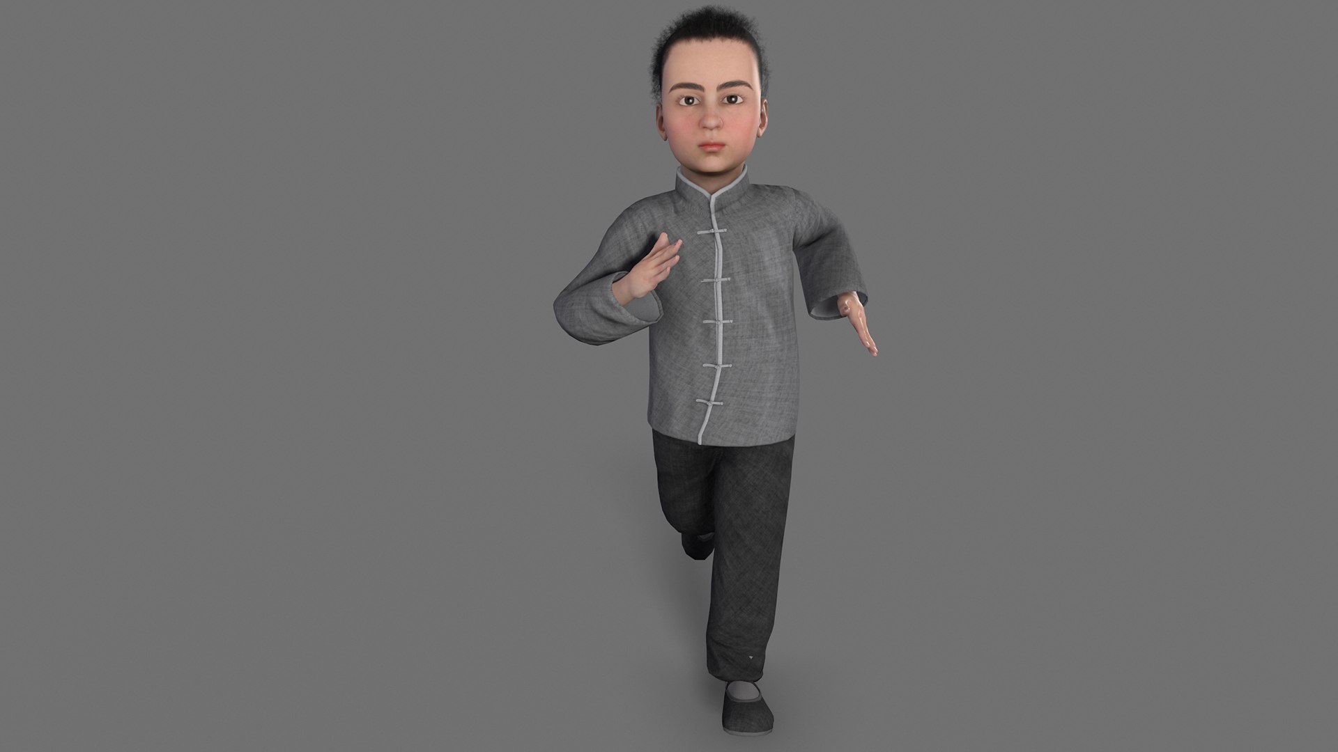 Asian Child 3D Model - TurboSquid 2195272