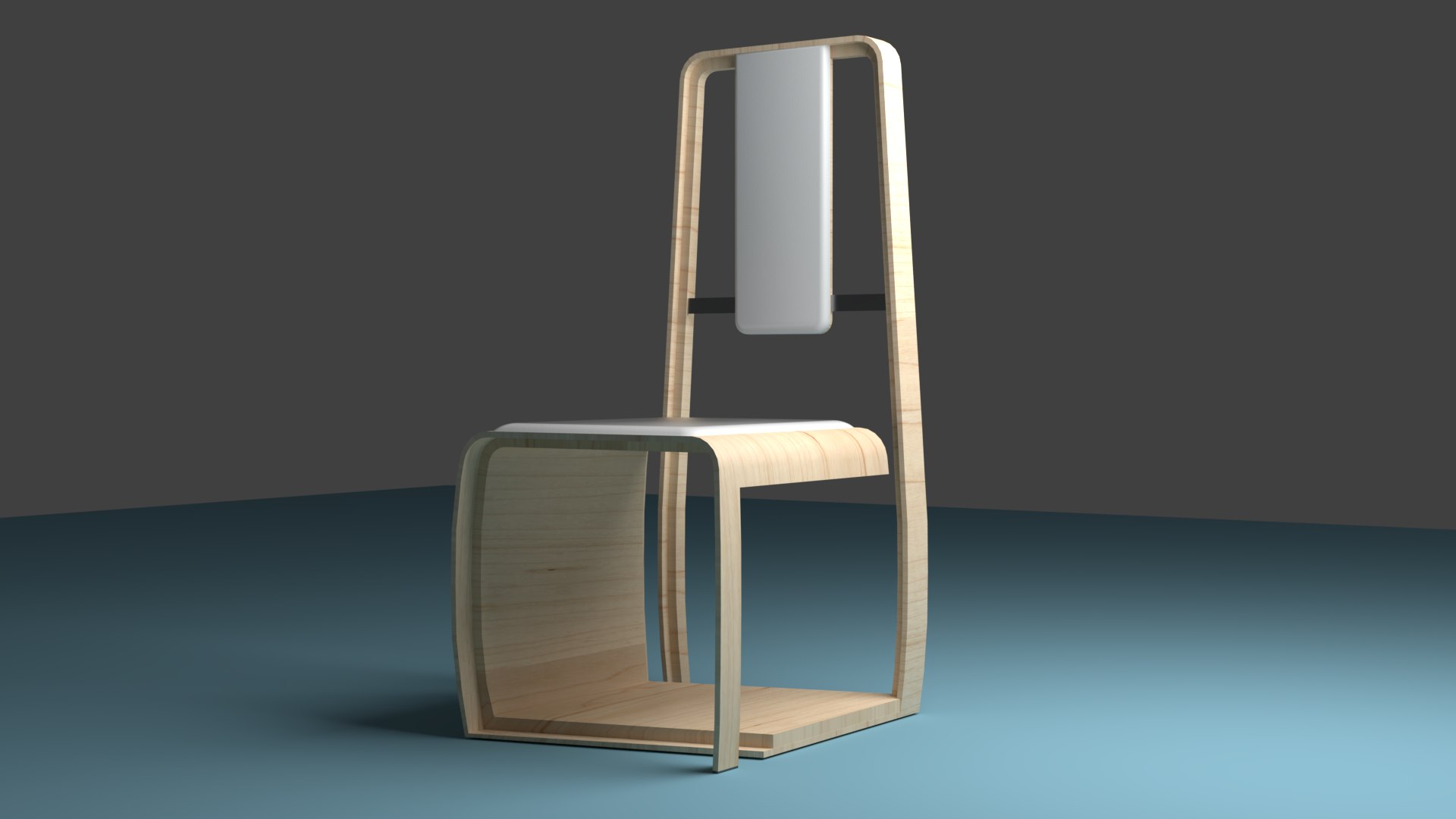 3D The Deviant Chair Original Design Wood Chrome Leather model ...