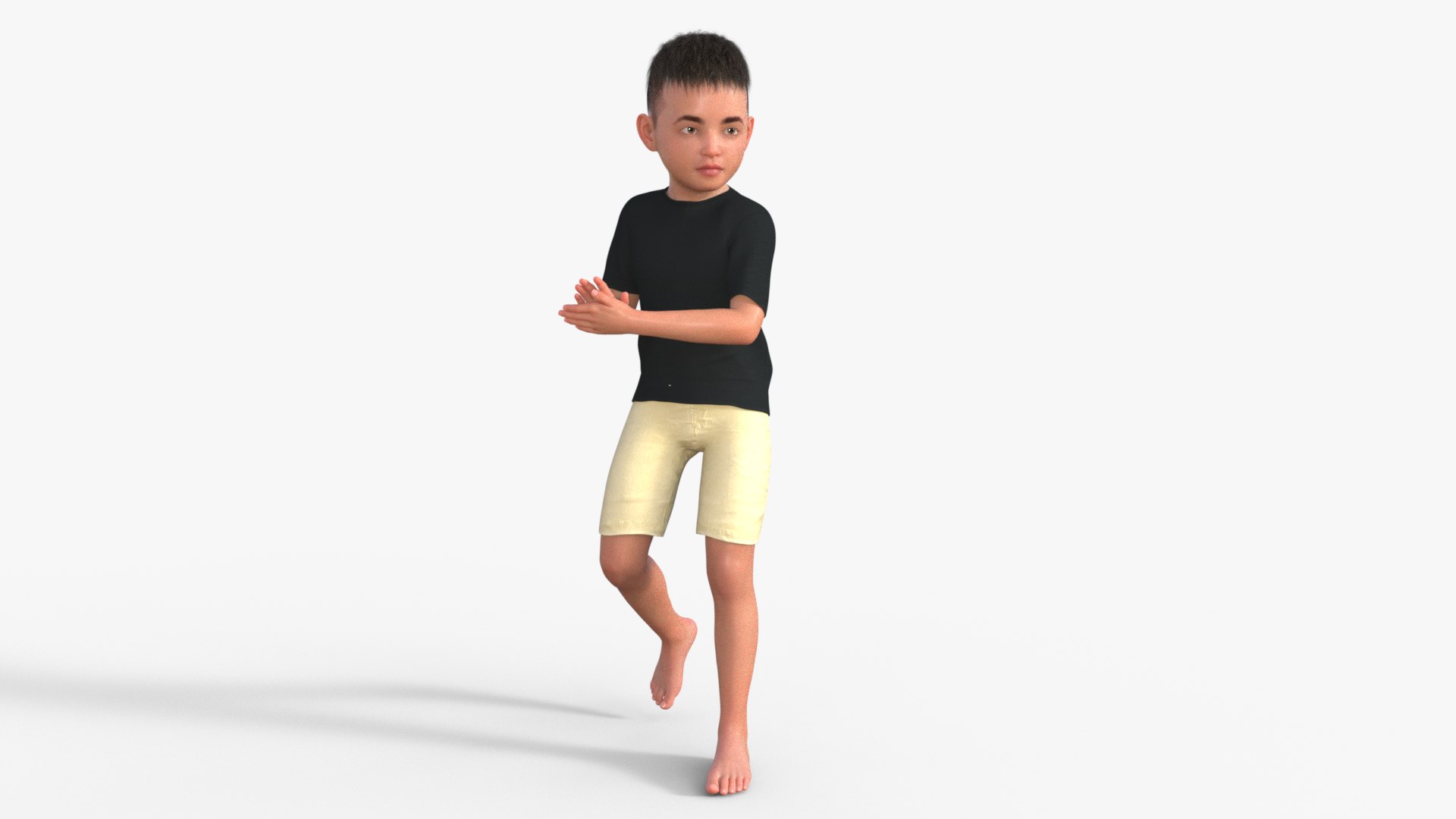 3D Realistic 3D Boy Child Character - TurboSquid 2404167