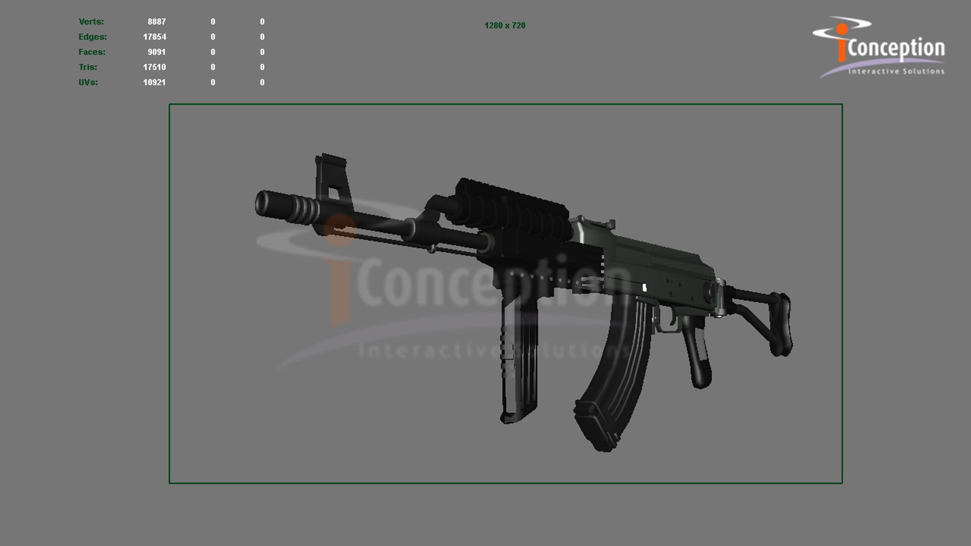 Ak74 Gun Rifle 3d Model