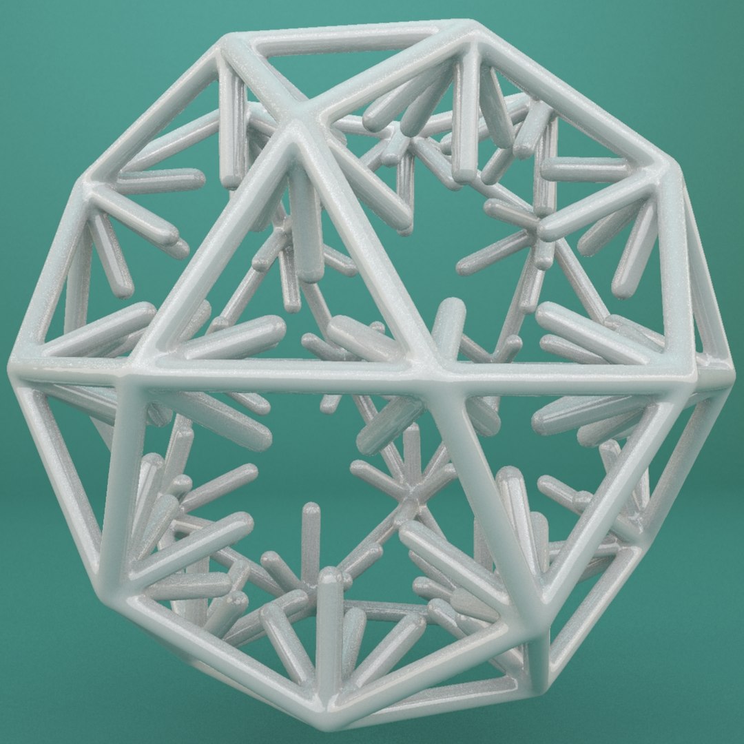 geometric shape 3d model