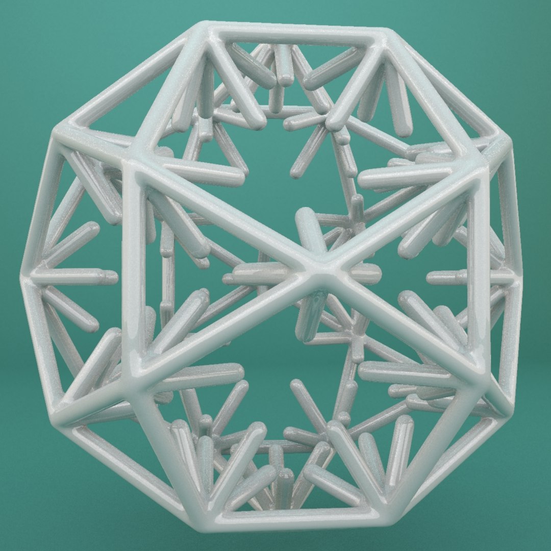 geometric shape 3d model