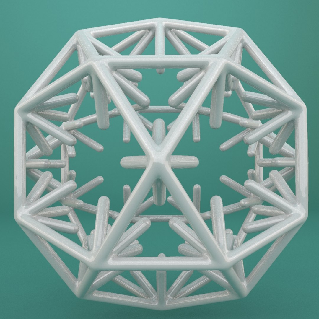 geometric shape 3d model