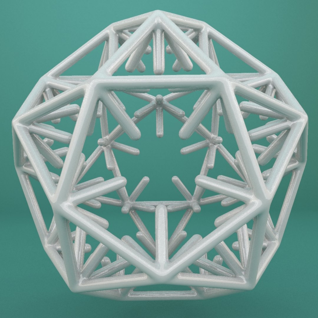 geometric shape 3d model