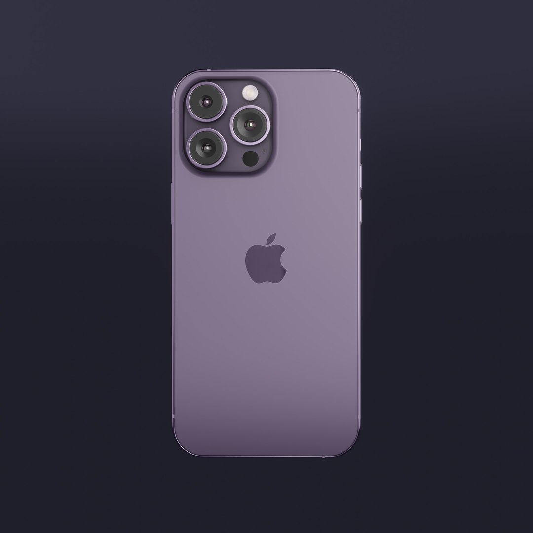 3D IPhone 14 Pro Max LowPoly - TurboSquid 1956595