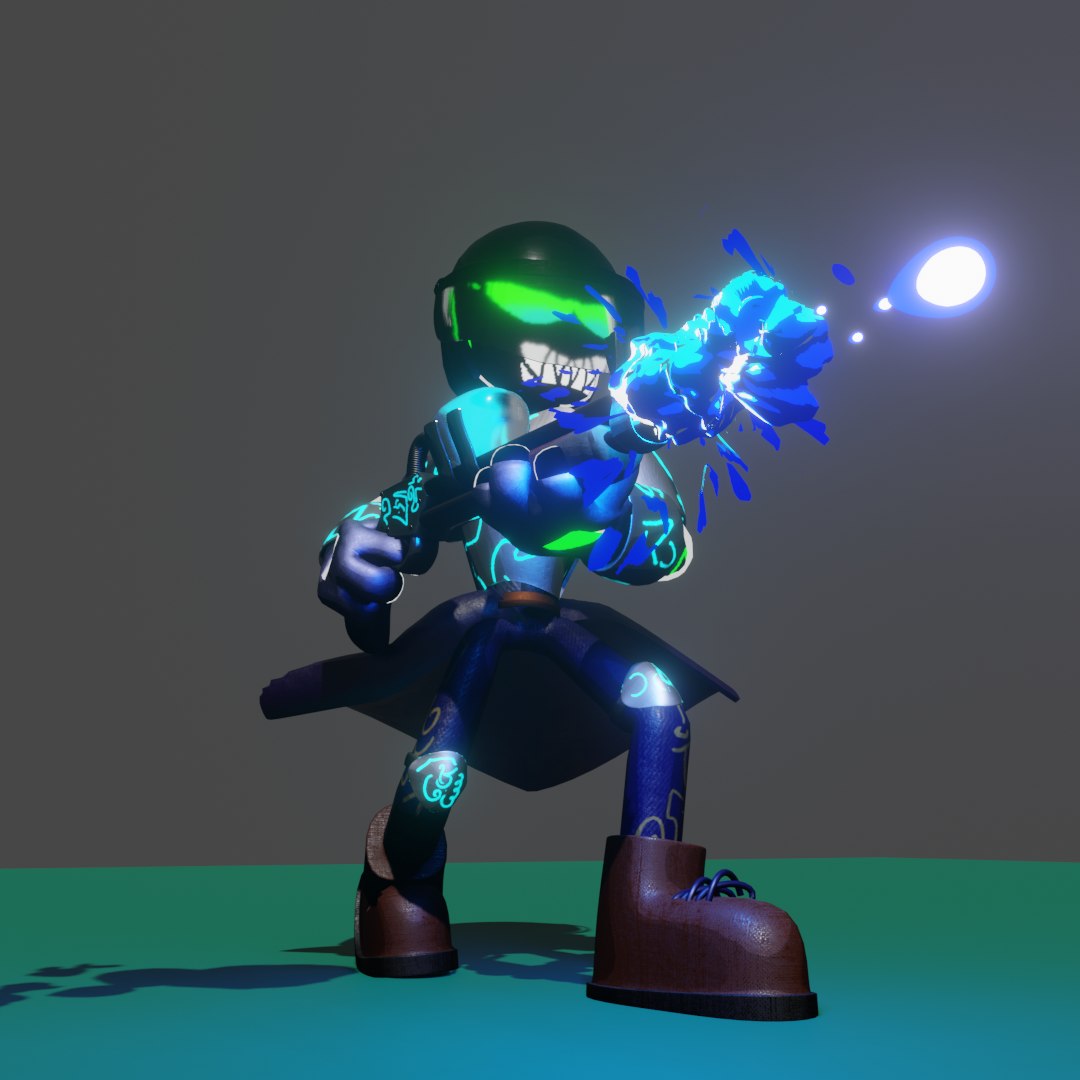 Free 3D Shadow Character 3 The Enforcer - TurboSquid 1974586