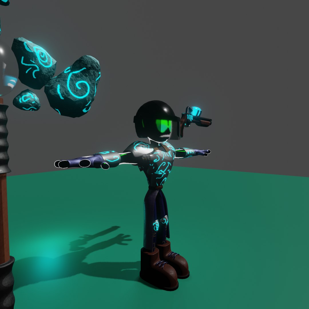 Free 3D Shadow Character 3 The Enforcer - TurboSquid 1974586