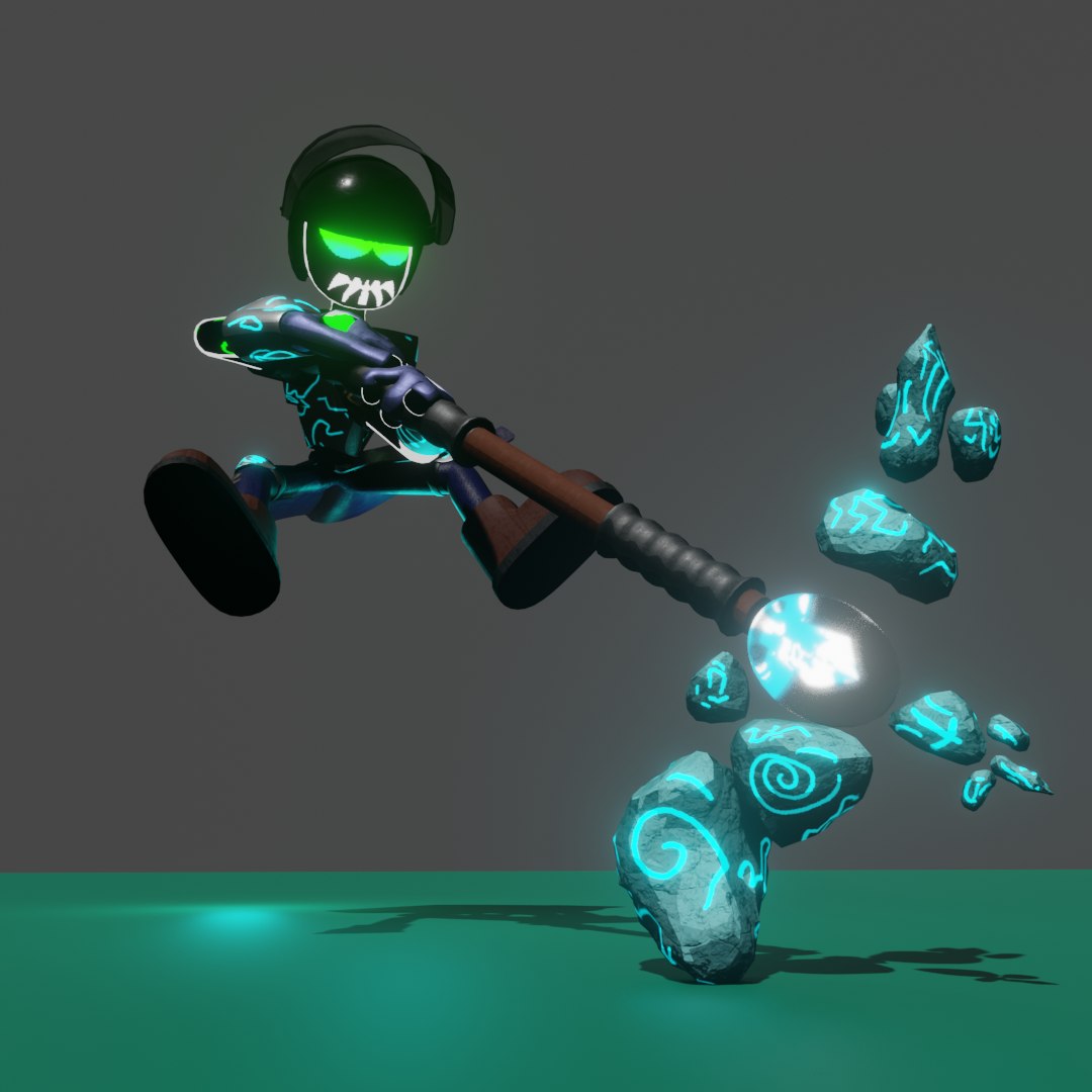 Free 3D Shadow Character 3 The Enforcer - TurboSquid 1974586