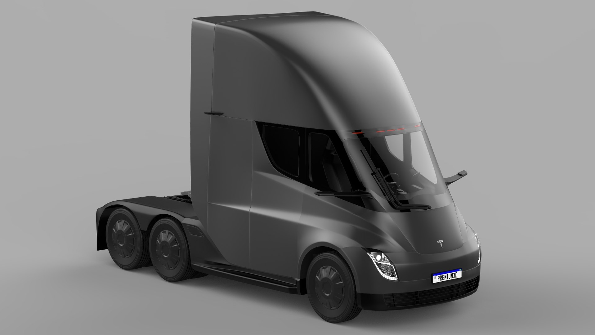 Tesla Semi Sleeper 2020 3D-Modell - TurboSquid 1726646