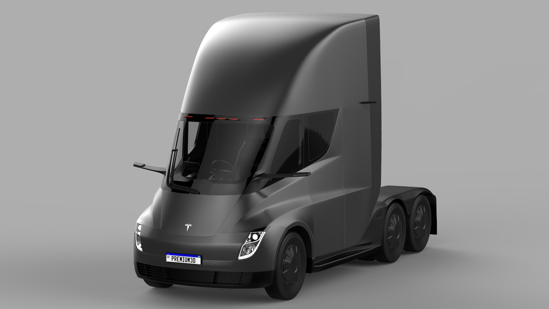 Tesla Semi Sleeper 2020 3D-Modell - TurboSquid 1726646