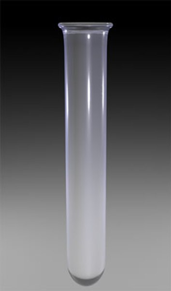 3d test tube model